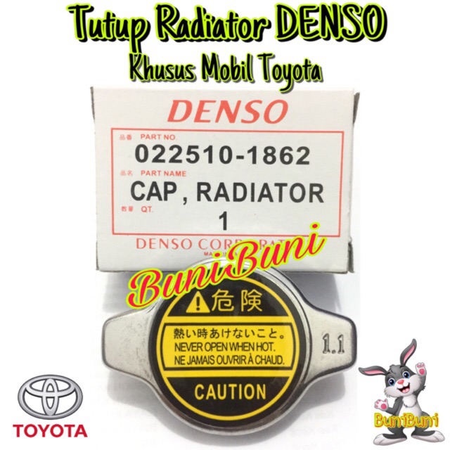 Radiator Cap 1.1 For Toyota Avanza Fortuner Rush Innova Yaris Altis ...