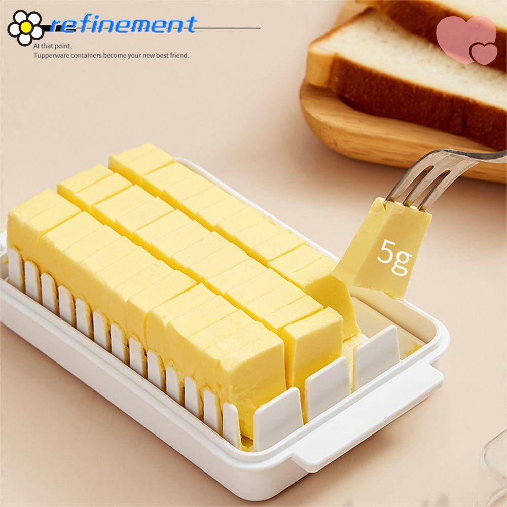 REFINEMENT Home Butter Storage Box Kitchen Accessories Cheese Tools ...