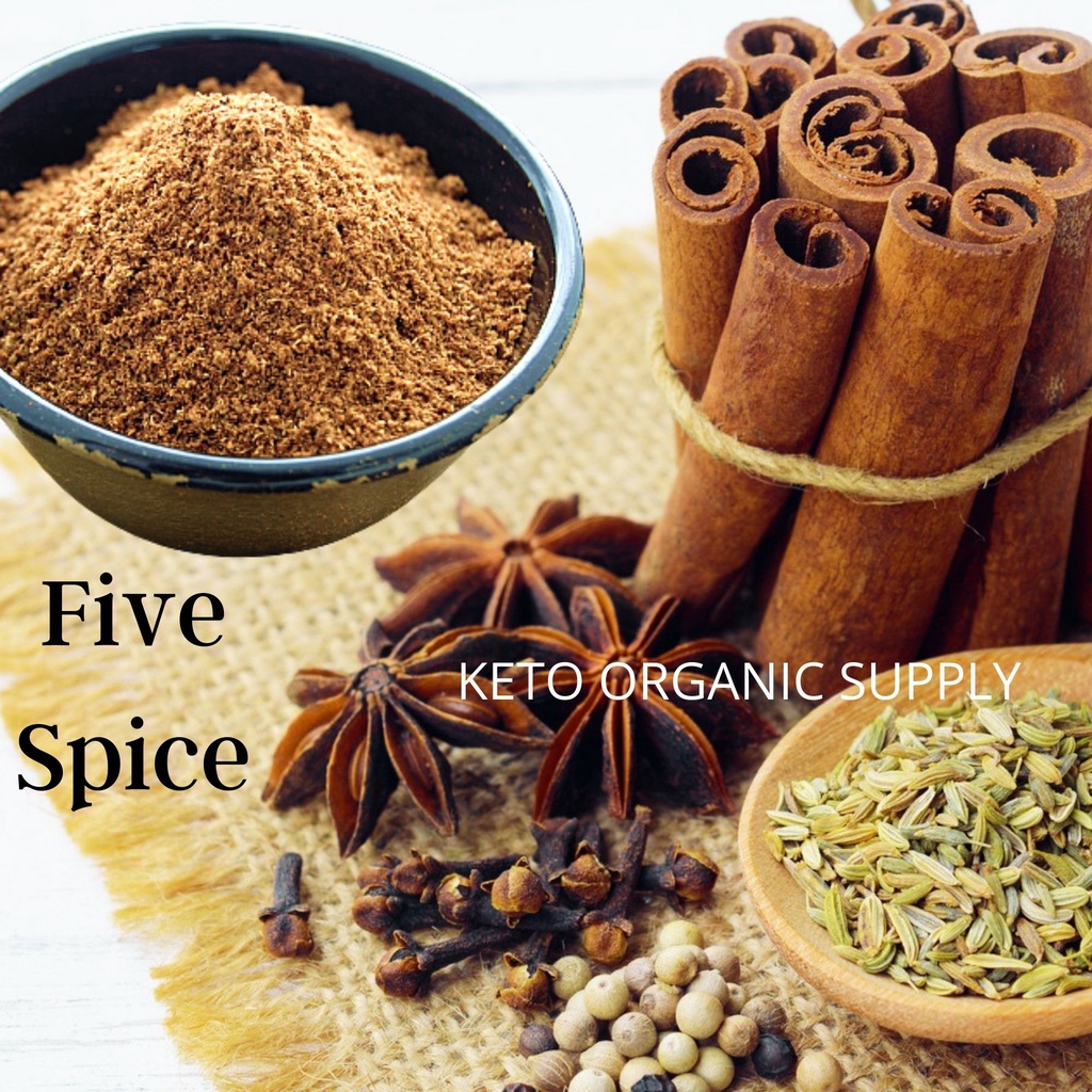 Five Spice powder 100g - 500g 五香粉 5 spices powder cinnamon white pepper star anise cumin clove ...