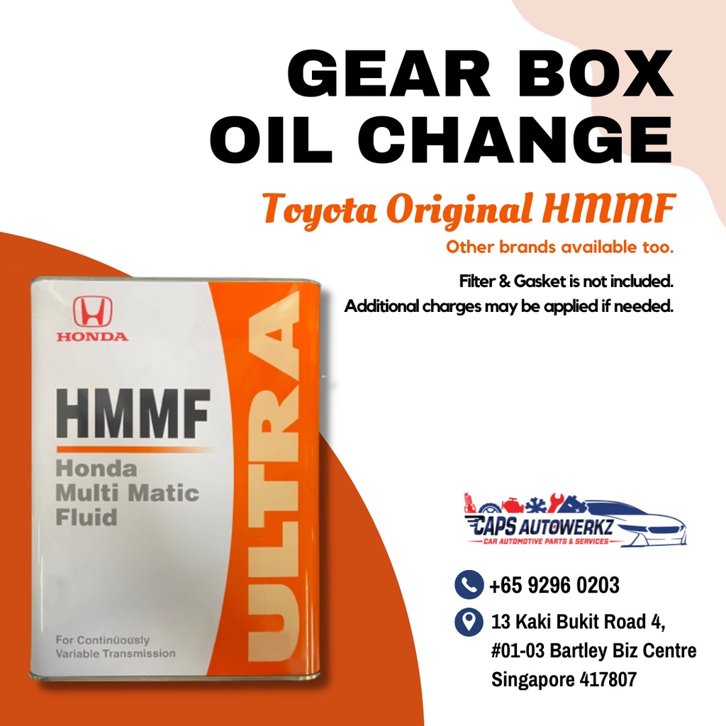 Honda Original HMMF | Gear Box Oil Change | Transmission Fluid Change | Shopee Singapore