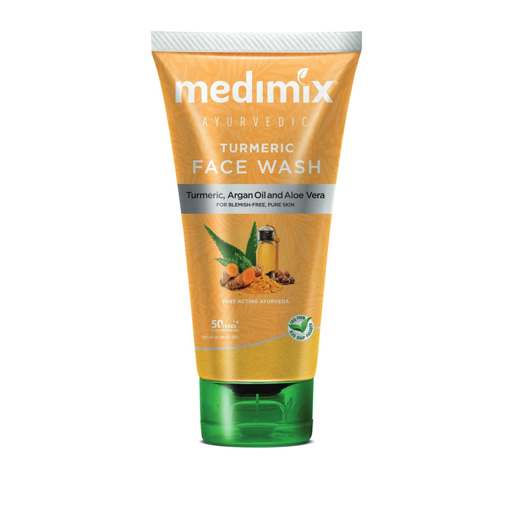 Medimix Turmeric Face Wash 150 ml | Shopee Singapore