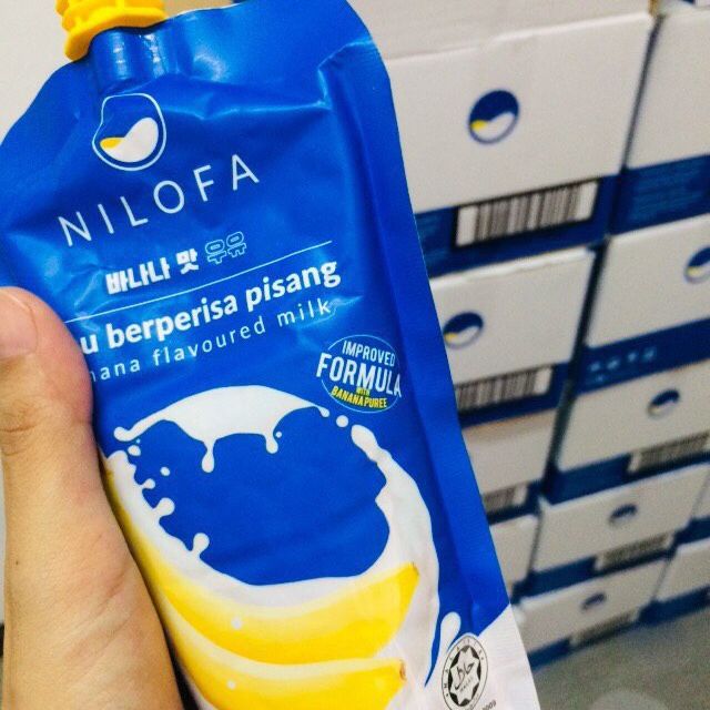 Viral Milk NILOFA Banana Milk NEELOFA BERKHASIAT Taste Of The Taste Of ...