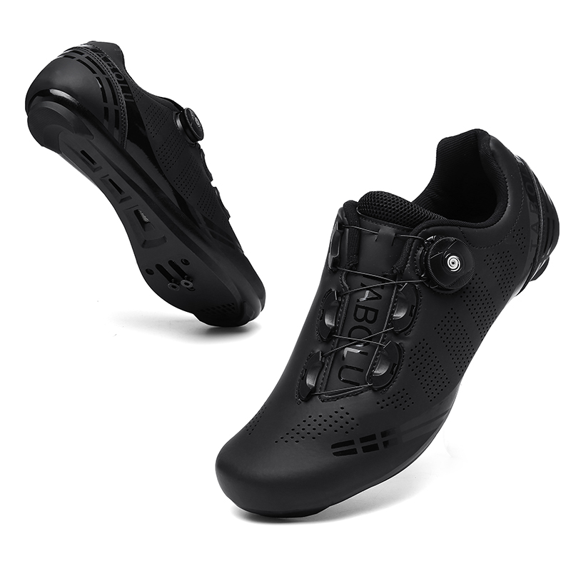 Ultralight carbon fiber cycling shoes cleats shoes non-slip road bike ...