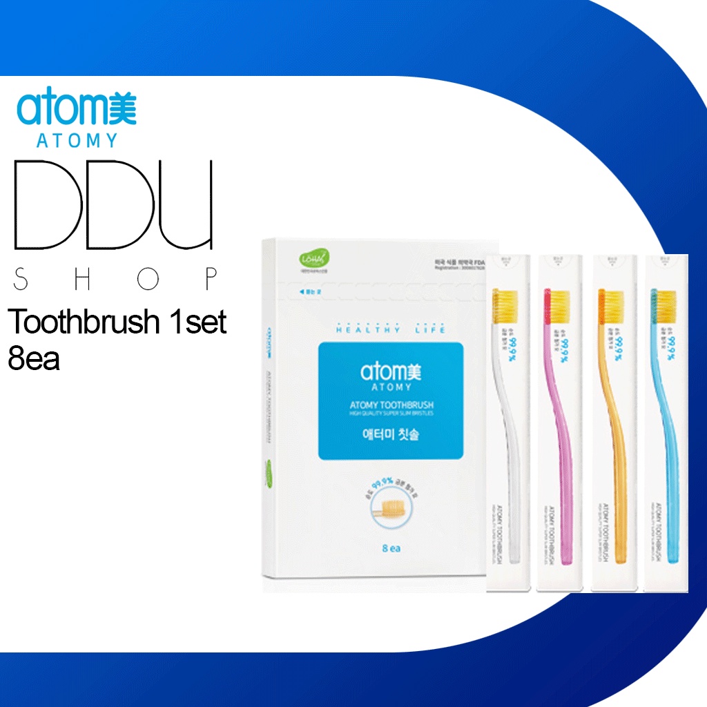 Atomy / Toothbrush 1set (8ea) | Shopee Singapore