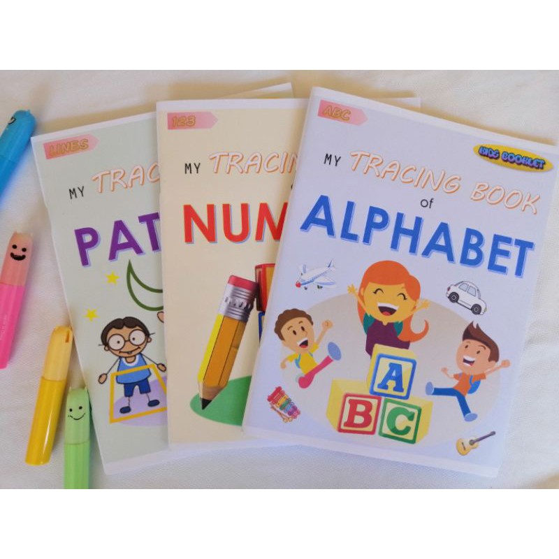 3 in 1 | My TRACING BOOK of Alphabet, Numbers & Patterns (54 pages each ...