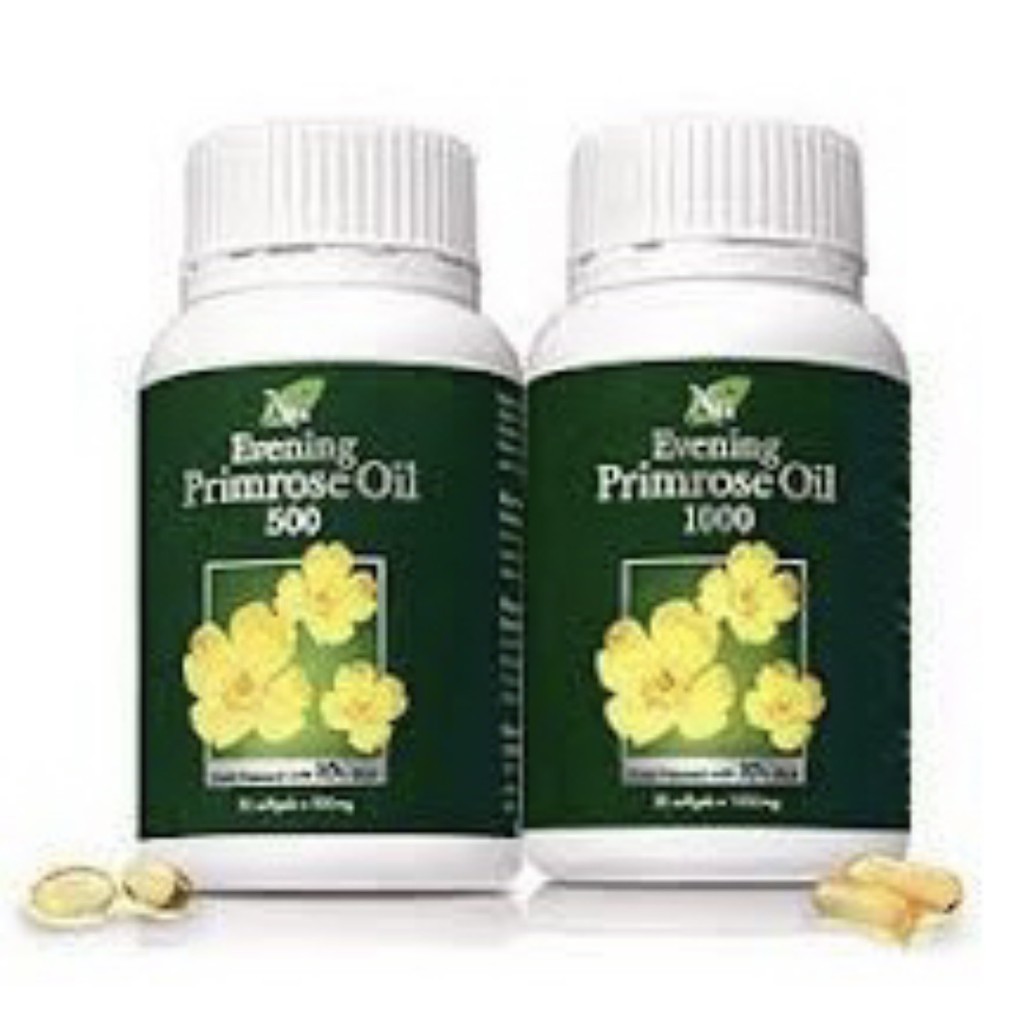 Cosway Nn Evening Primrose Oil 500 mg / 1000 mg(EXP Date : 02/2027 & 04 ...