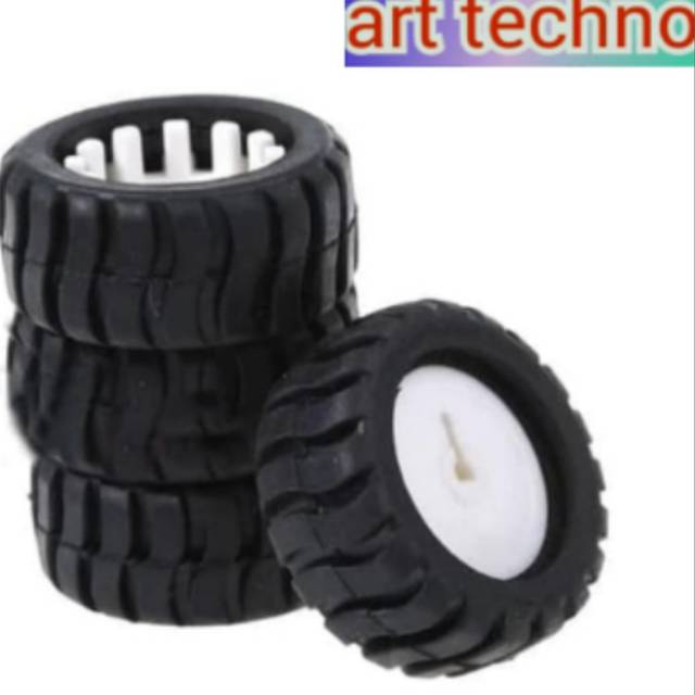 Tire wheel N20 motor dc wheel tire robot 2wd 4wd arduino uno wemos ...