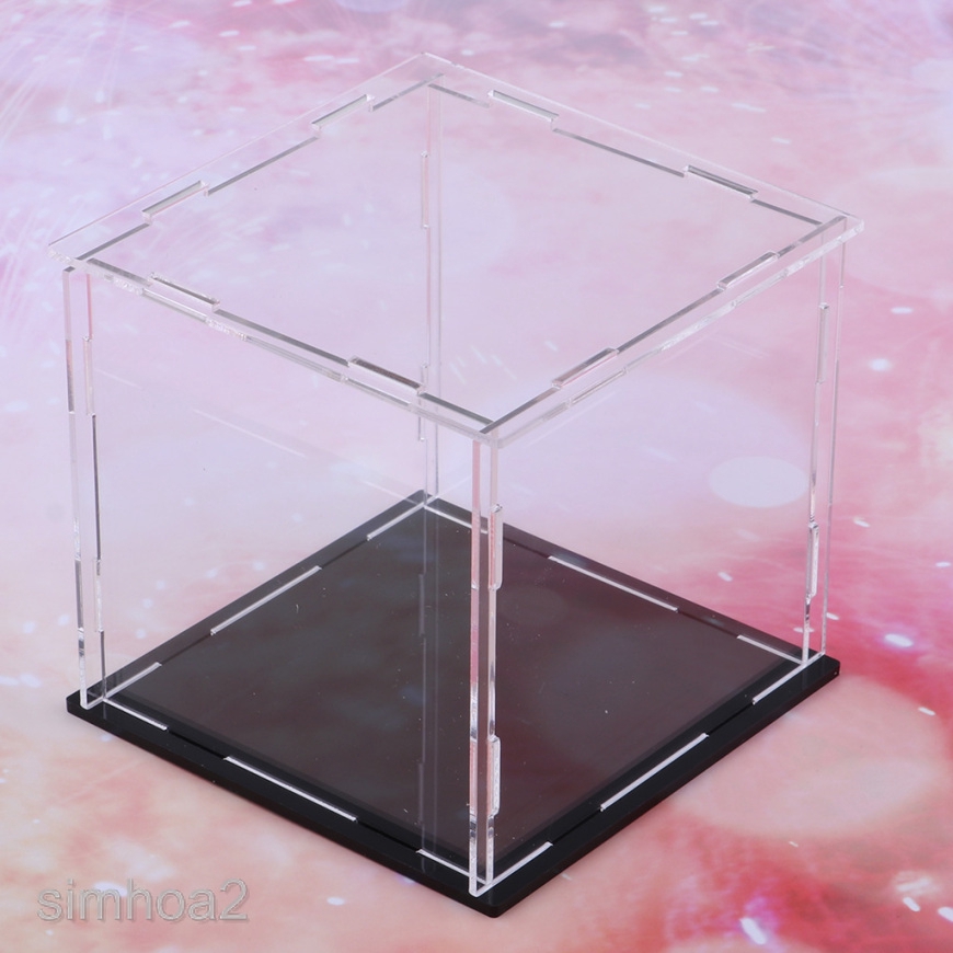 Clear Acrylic Display Case Box for Action Figure Model Doll Toys ...