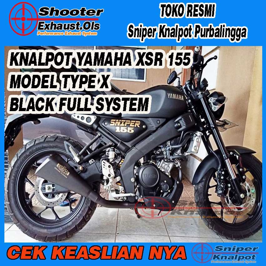 Yamaha xsr155 xsr 155 type x exhaust | Shopee Singapore