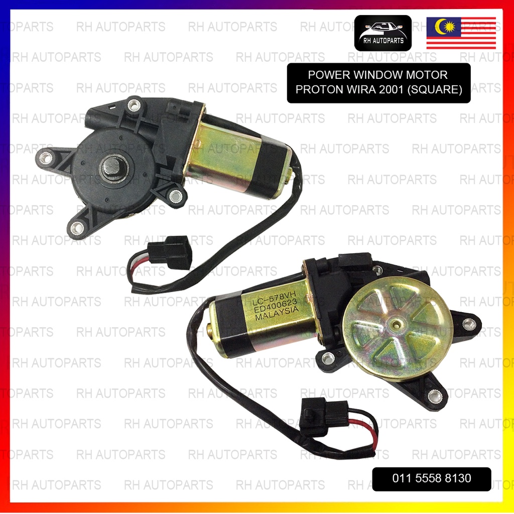Proton Wira SE 2001 Satria Rear Power Window Motor 4 segi Square Door ...