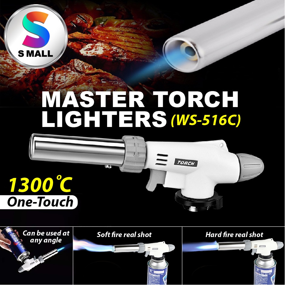 S MALL Master Torch/MULTIPURPOSE PORTABLE BUTANE GAS TORCH CAMPING [WS ...