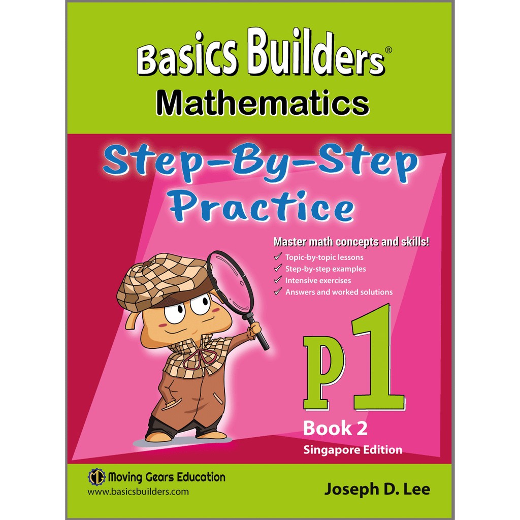 P1 Maths Basics Builders Step-By-Step Math Practice Primary 1 Math Book ...