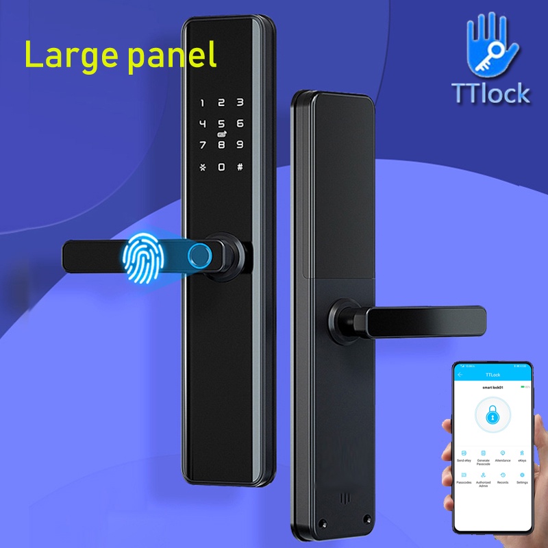 Intelligent Digital Door Lock Fingerprint Lock Multiple Unlocking ...