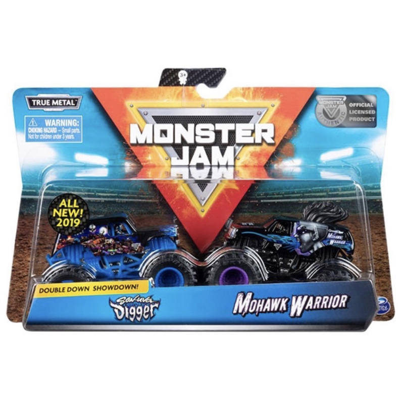 Monster Jam Double Showdown Mohawk Son Uva Digger Soldier of Fortune ...
