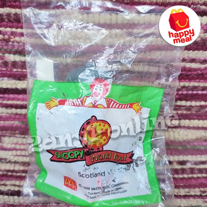 1998 Mcdo Snoopy World Tour - SCOTLAND (Sealed) | Shopee Singapore