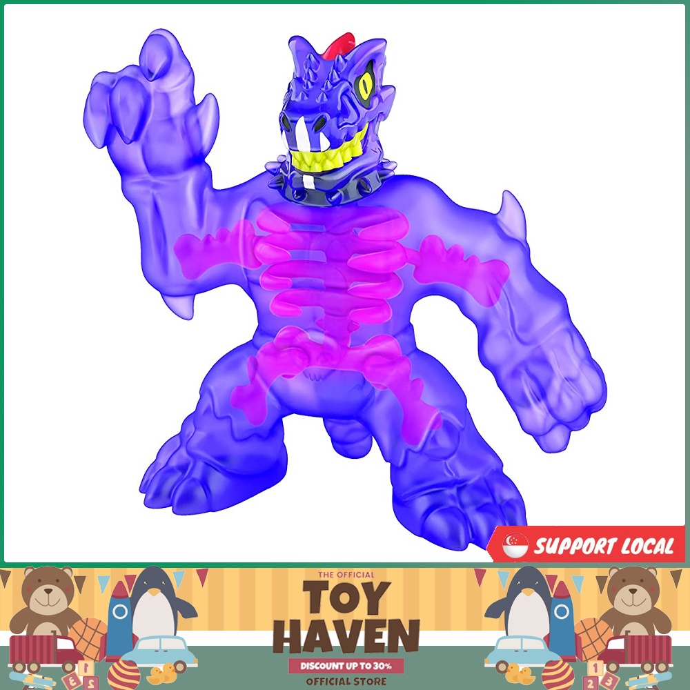 [sgstock] Heroes of Goo Jit Zu Dino X-Ray Hero Pack, Action Figure ...