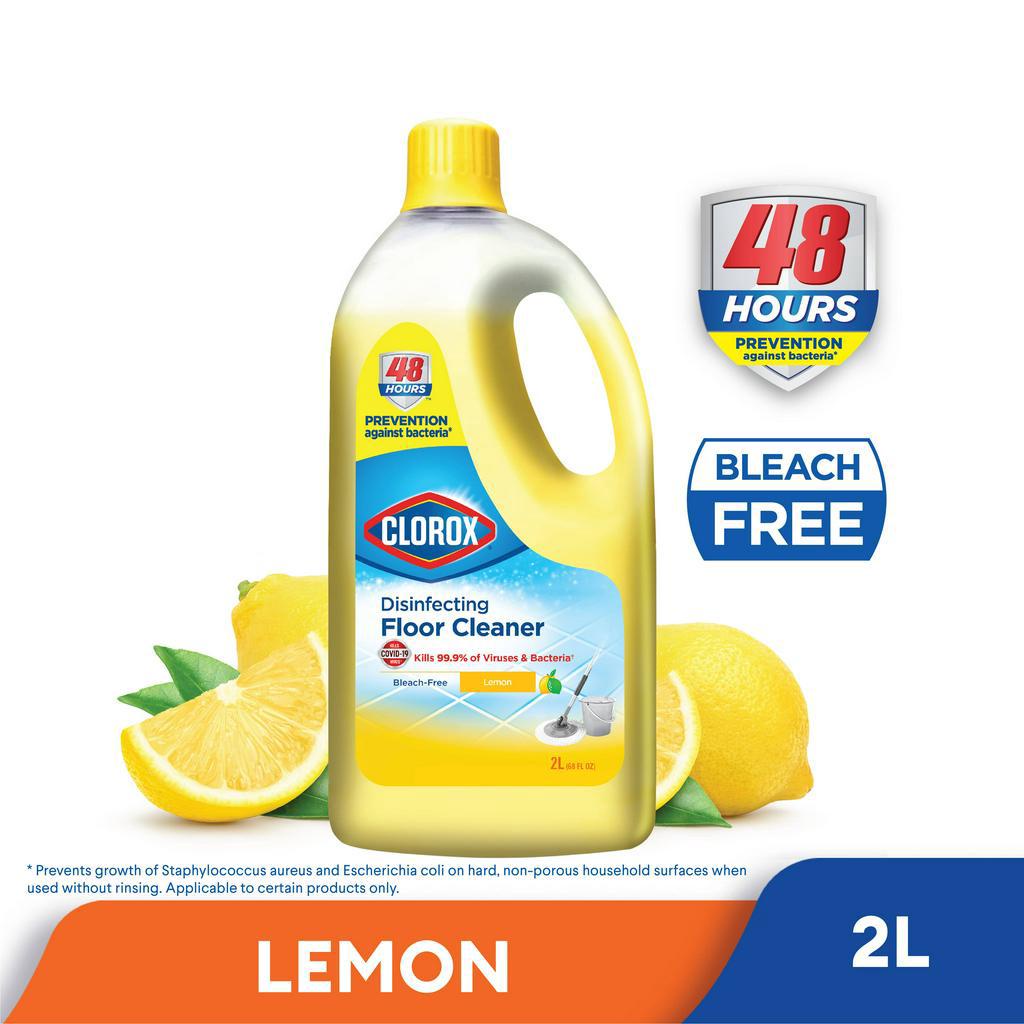 Clorox Disinfecting Floor Cleaner Bleach-Free Lemon (2L) | Shopee Singapore