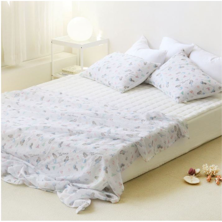 NUBIZIO Moana Summer Seersucker Comforter Set | Shopee Singapore