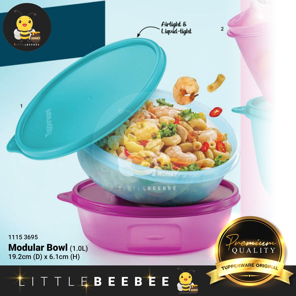 TUPPERWARE Modular Bowl Tupperware Container Tupperware Mixing Bowl ...