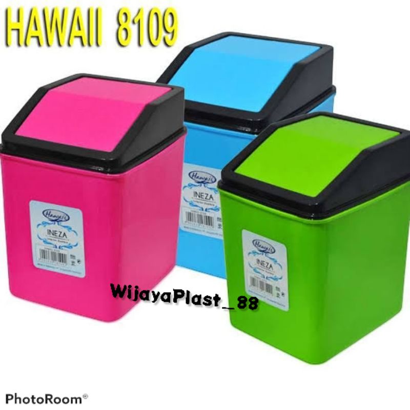 Hawaii Ineza Square Trash Box / mini Trash Box / Car Trash Can / Office ...