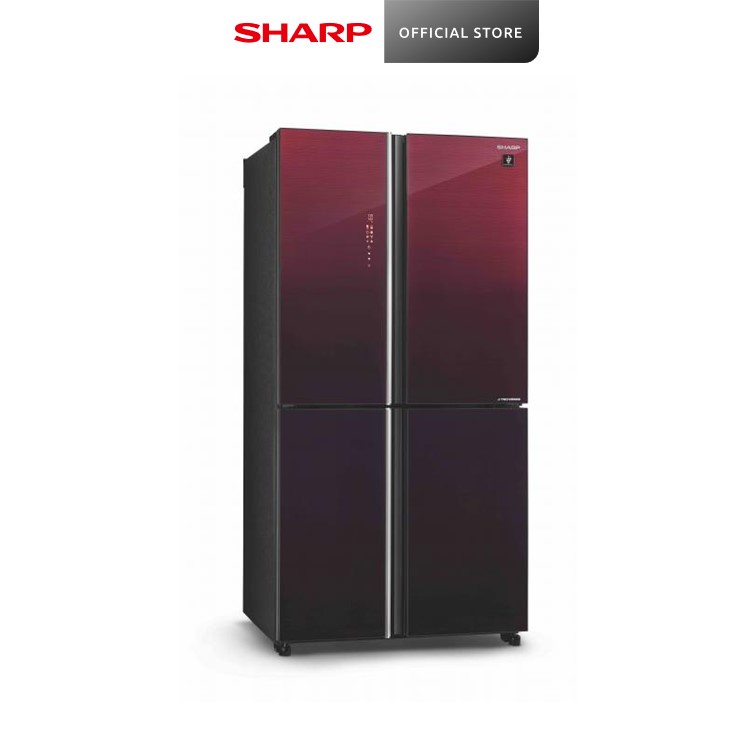SHARP 4 Doors 567L Inverter Refrigerator SJ-VX57PG-BK/SJ-VX57PG-DM ...