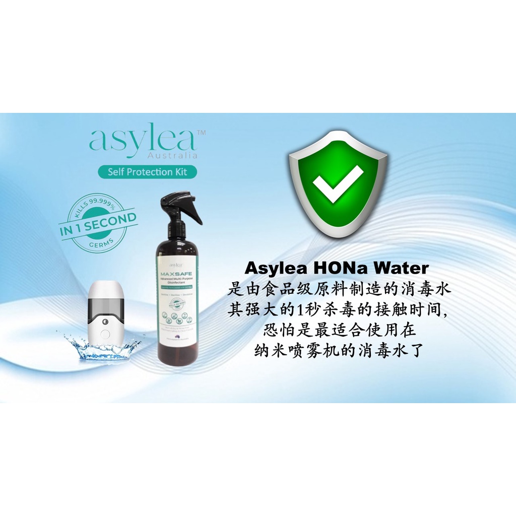 Asylea MaxSafe 500ml Disinfectant+Sprayer | Shopee Singapore
