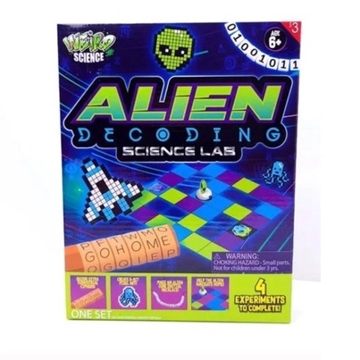 Alien Decoding Science Lab board Game | Shopee Singapore