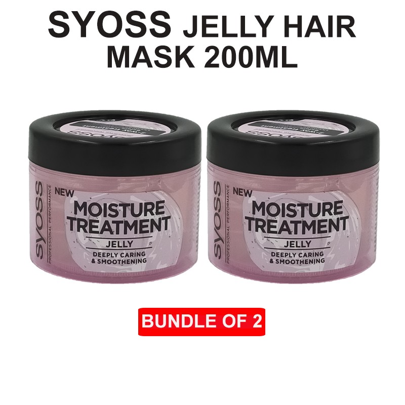 [BUNDLE OF 2] SYOSS JELLY HAIR MASK 200ML | Shopee Singapore