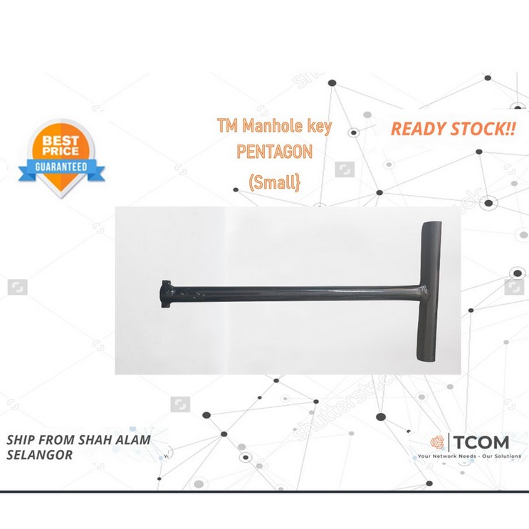 TM * IWK manhole key (PENTAGON SHAPE) Manhole key for opening Telecom ...