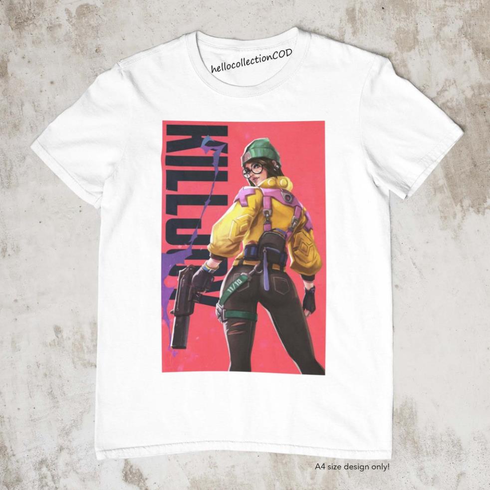 Valorant T-Shirt - Kill Joy v1 Gaming Extremely Beautiful Cheap Price ...