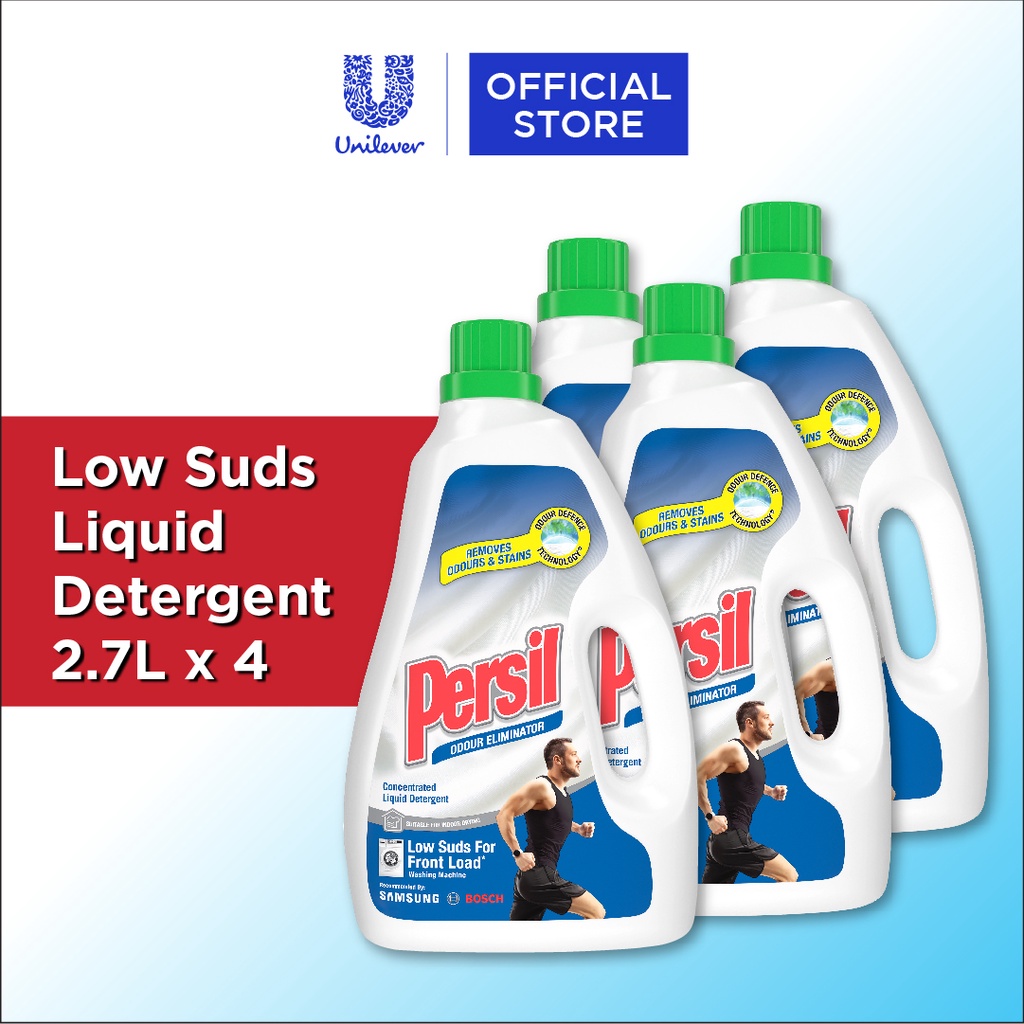 [Bundle of 4] Persil Liquid Detergent 2.7L Carton Deal | Shopee Singapore