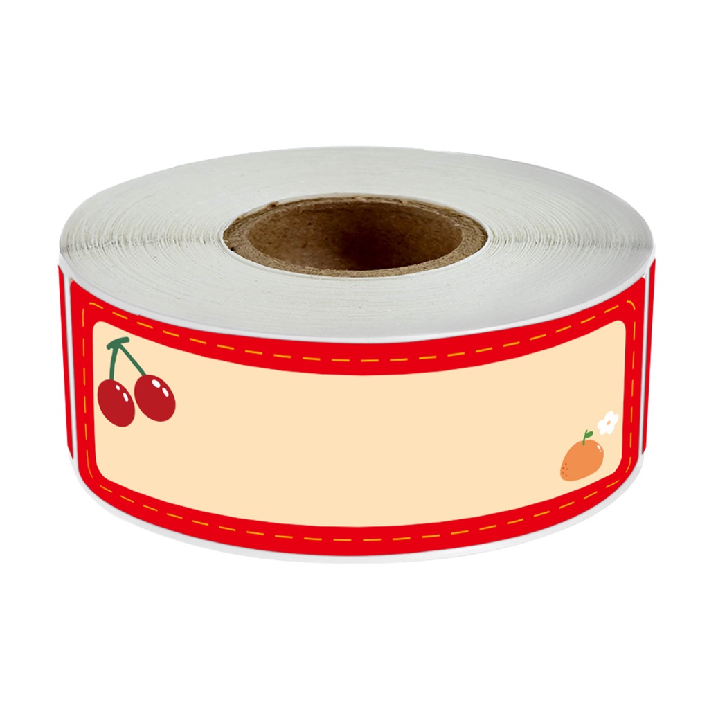 120pcs/Roll Cute Cartoon Writable Name Stickers Scrapbook Sticker Gift ...