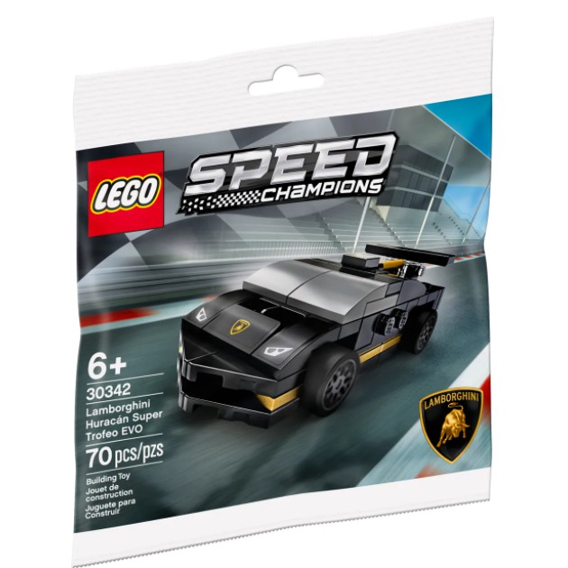 Lego Polybag 30342 - Speed Champions - Lamborghini Huracán Super Trofeo ...