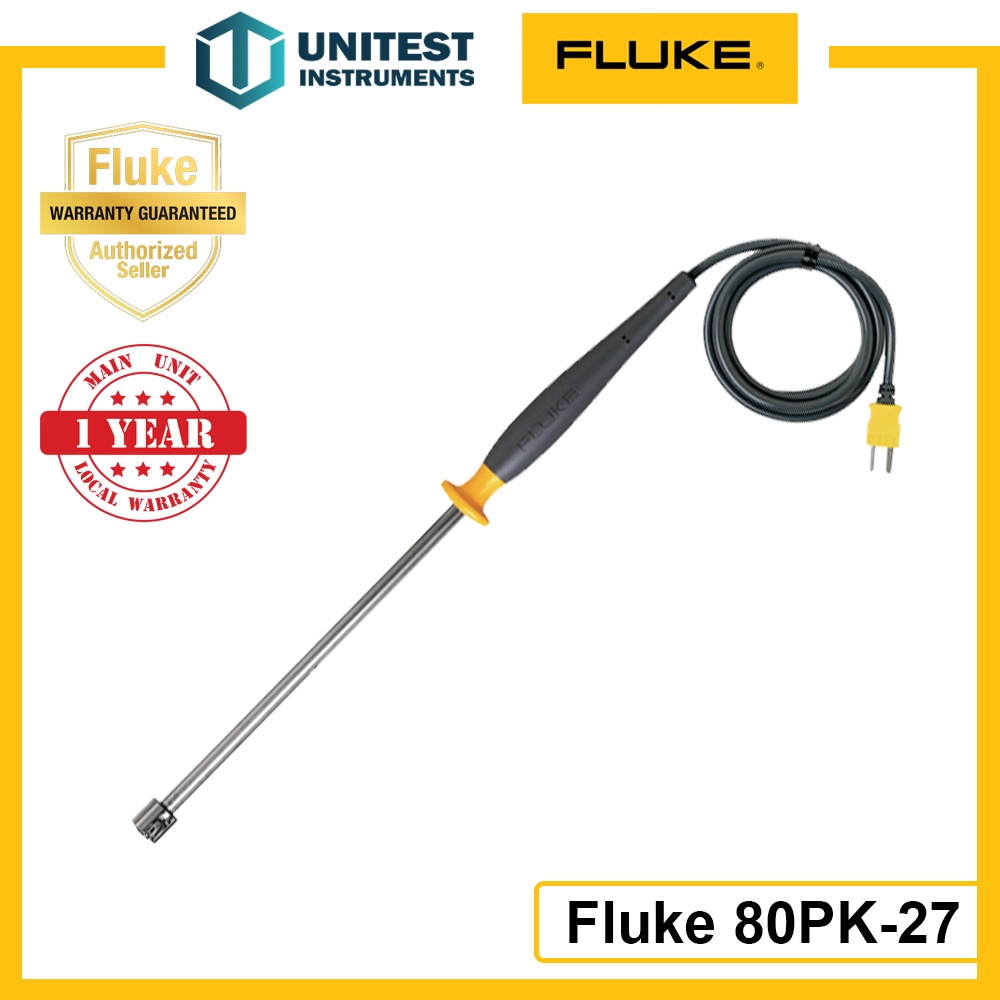 Fluke 80PK-27 SureGrip™ Industrial Surface Temperature Probe | Shopee ...
