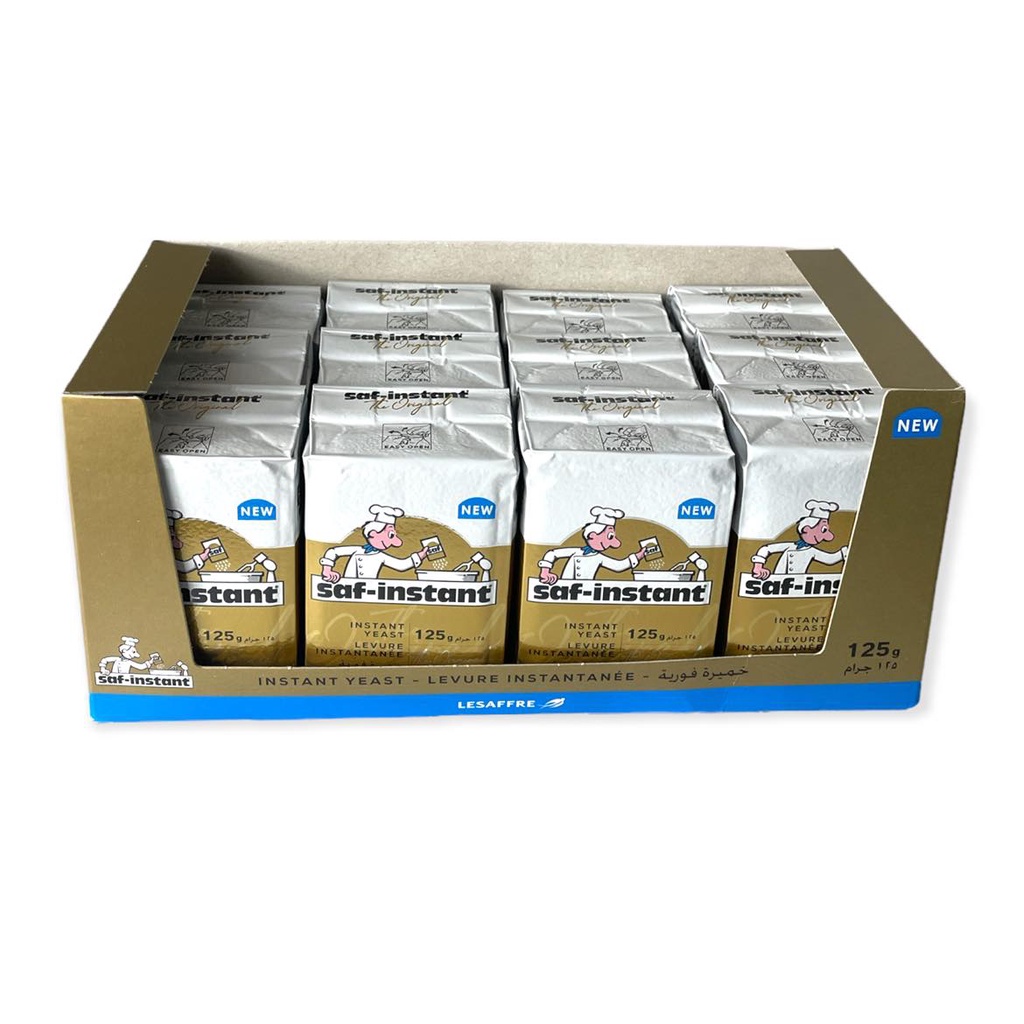 Saf-Instant Gold Instant Dry Yeast 125g x 12 pcs | Shopee Singapore