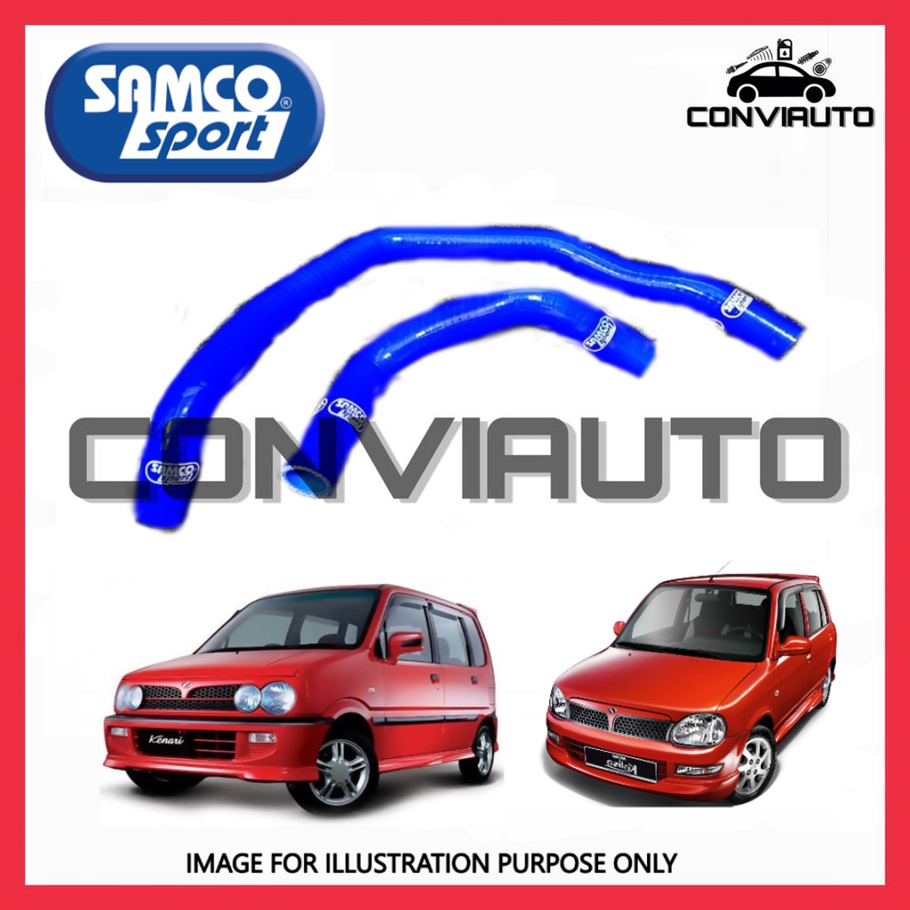 PERODUA KELISA KENARI (SILICONE) SAMCO BRAND HOSE RADIATOR BY PASS ...