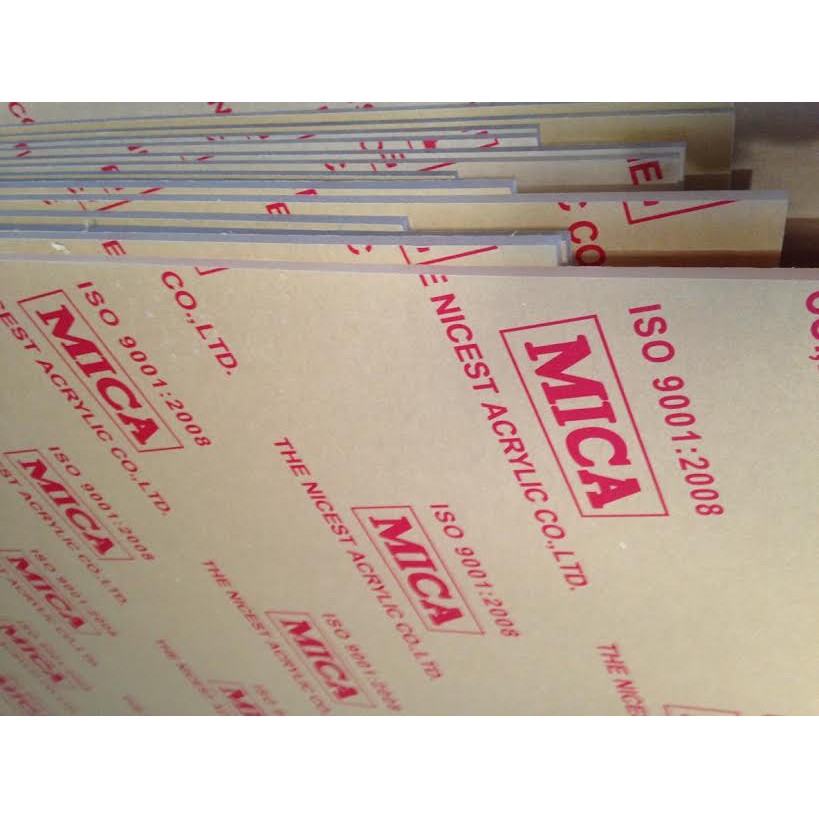 Cut 2mm thick Taiwanese mica letters and numbers as required | Shopee ...