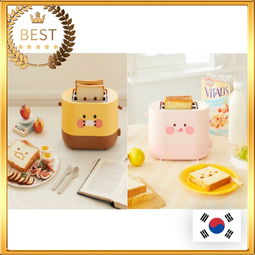 [KAKAO FRIENDS] Toaster 2Types APEACH, CHOONSIK│Brunch Maker│Baking ...