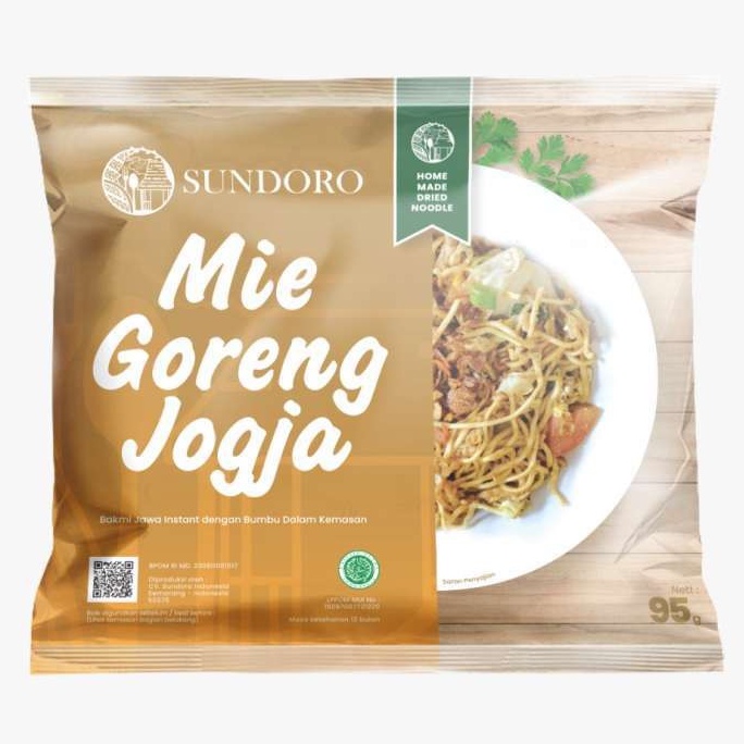 Sundoro Mie Goreng Jogja Instant 95gr | Shopee Singapore