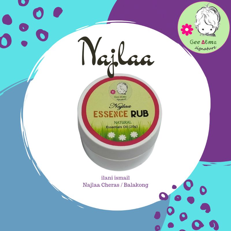 Essence RUB NAJLAA / NAJLAA HERBAL BALM (for coughs / phlegm) | Shopee ...
