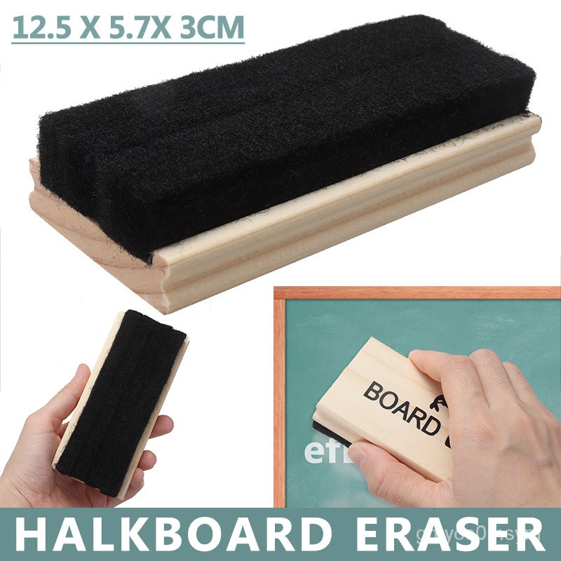whiteboard duster Blackboard Whiteboard Wool Felt Eraser Rectangular ...