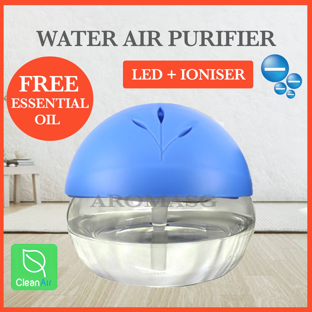 ⭐ NEW HOME AIR PURIFIER. With Ionizer + LED Light (MODEL: A1 BLUE ...