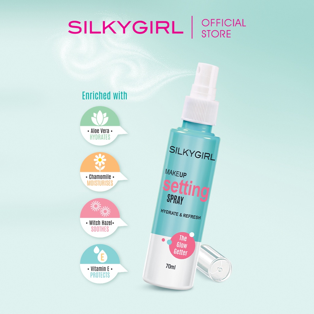 SILKYGIRL Makeup Setting Spray-Hydrate & Refresh | Shopee Singapore