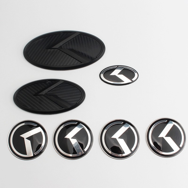 7pcs/set K Label Sticker Suitable for kia Front Rear Label Steering ...