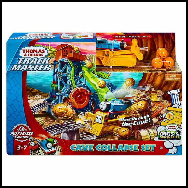 Thomas & Friends Track Master Cave Collapse Set Motorized Engine ...