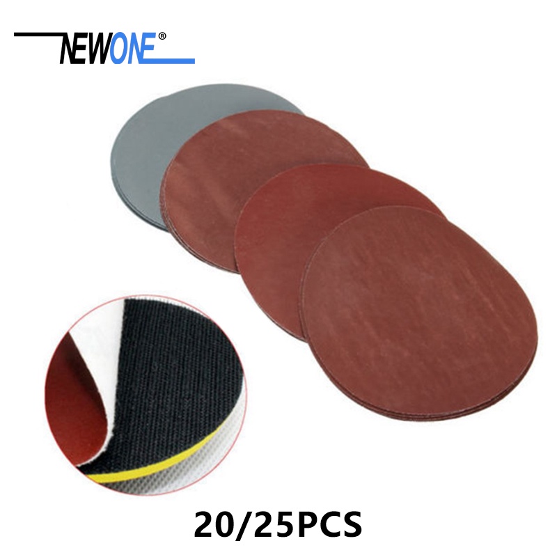 20pcs 125mm 5 Inch Sanding Discs 800/1000/1500/2000/3000 Grit Polishing ...