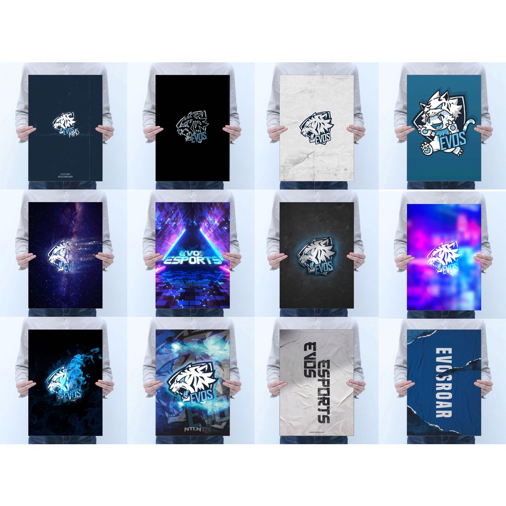 Evos Poster (A Evos Esport Poster Mobile Legend Esport Team) | Shopee ...