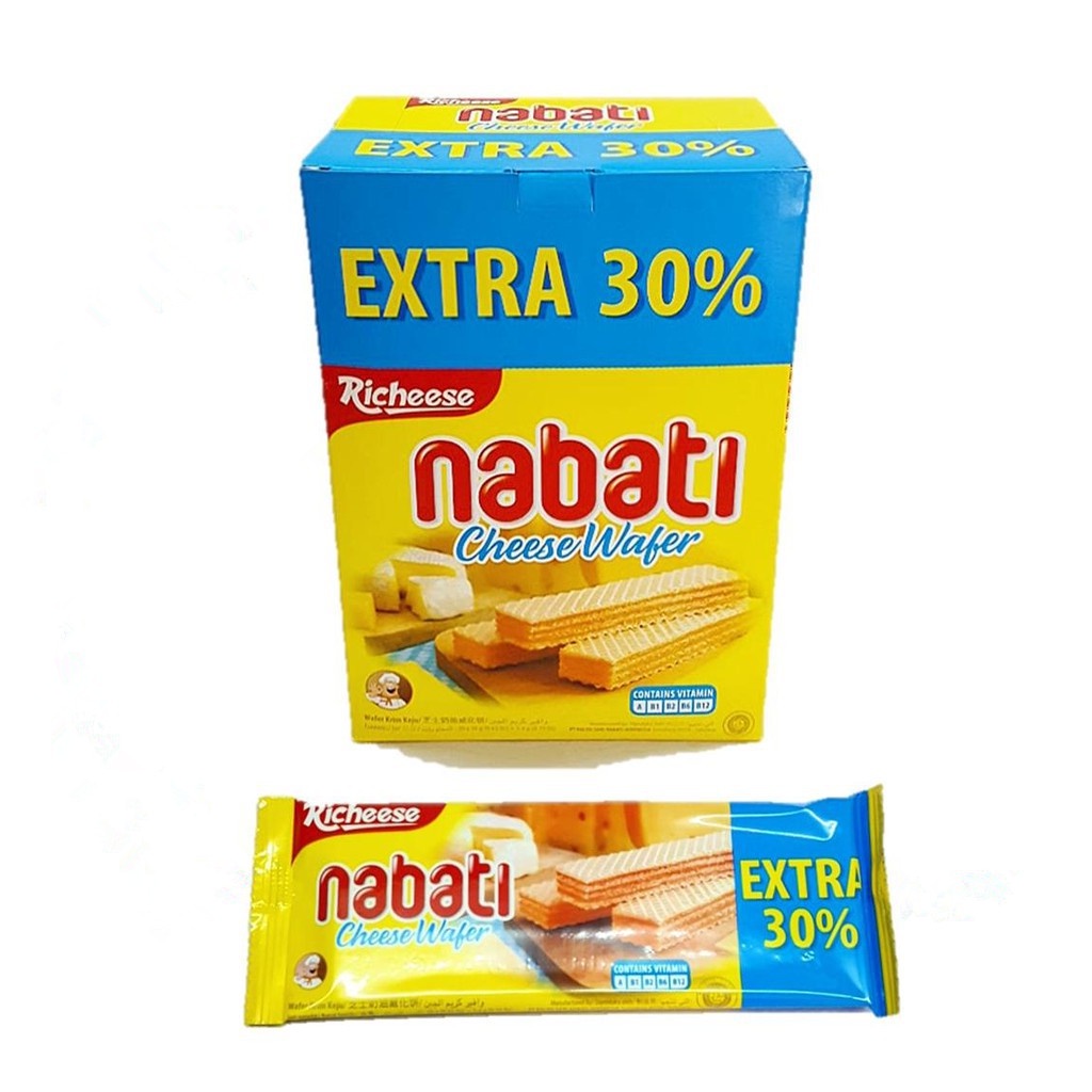 Nabati Cream Wafer 416g (Extra 30%)(16g x 20pcs) | Shopee Singapore