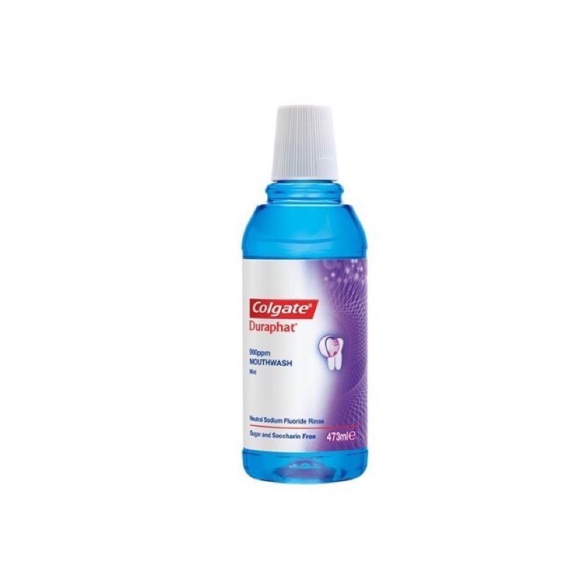 Colgate Duraphat Mouthwash (Alcohol Free) 900ppm 473ml mouth wash mouth ...