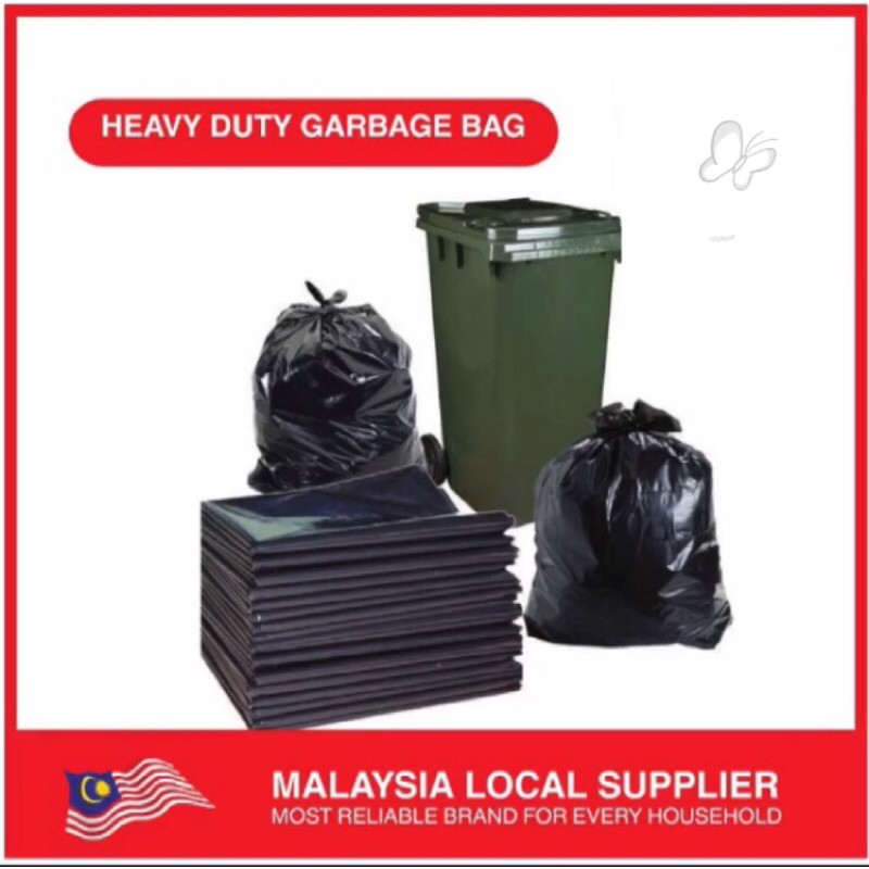 Garbage Bag/Beg Sampah/垃圾袋 Local Brand Heavy Duty Rubbish Bag - Best ...